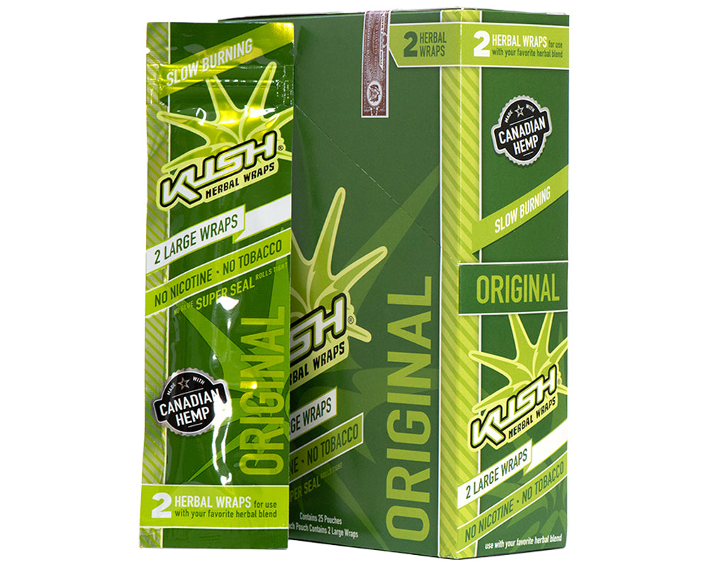 KUSH® Herbal Wraps & Cones